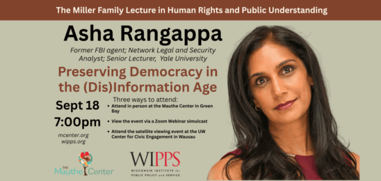 WIPPS and the Mauthe Center Partner for The Miller Family Lecture ...